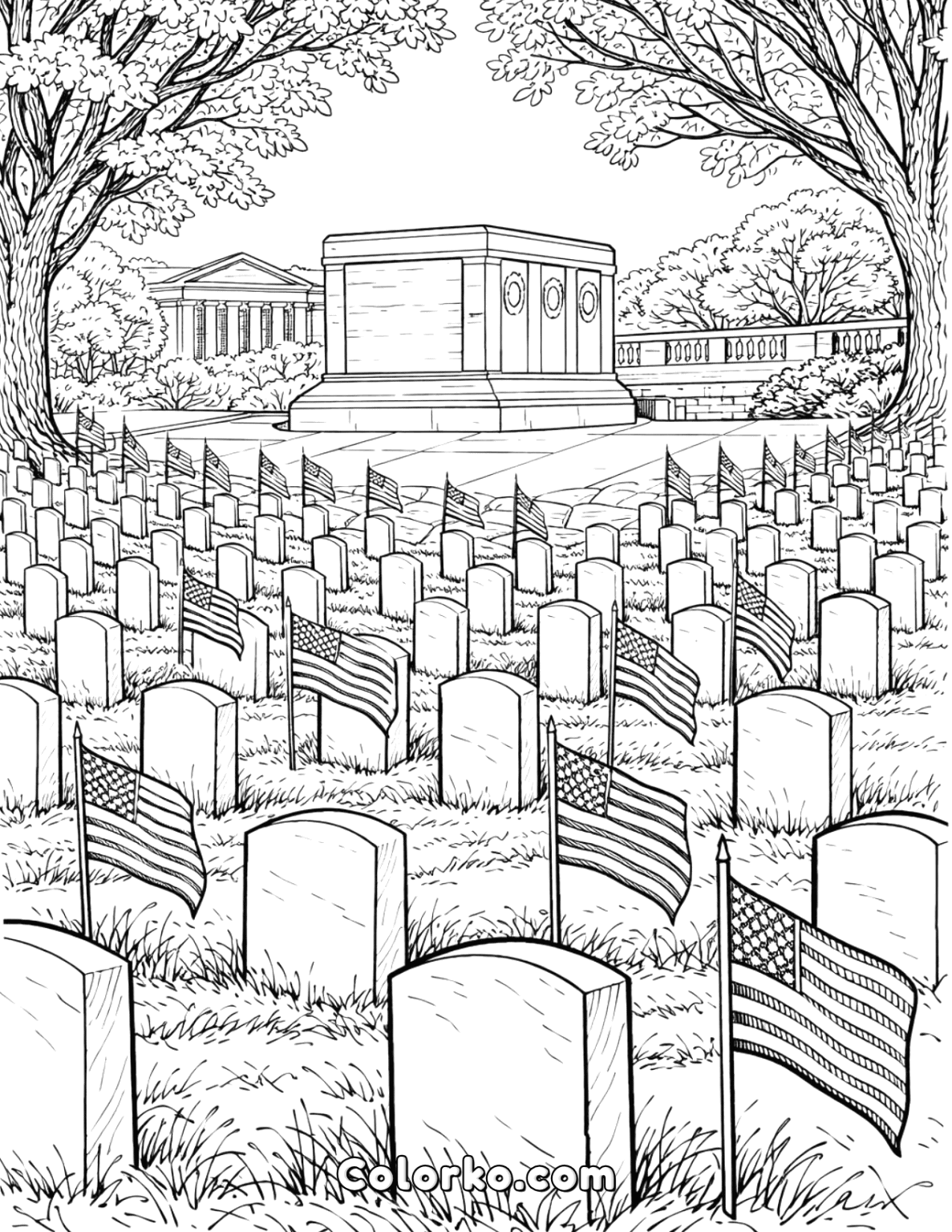 48 Memorial Day Coloring Pages for 2026 (Free Printables)