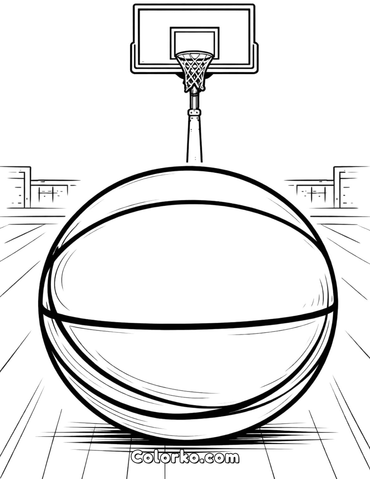 March Madness 2026 Coloring Pages – Printable Basketball Fun