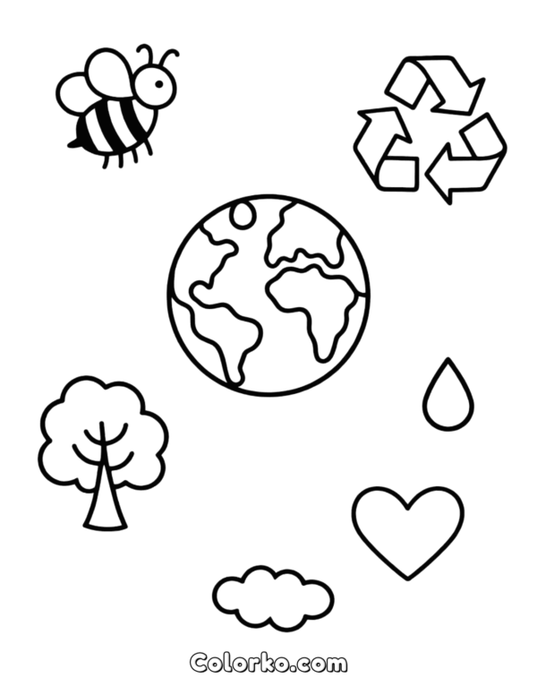 67 Earth Day Coloring Pages for 2026 (Free Printables)