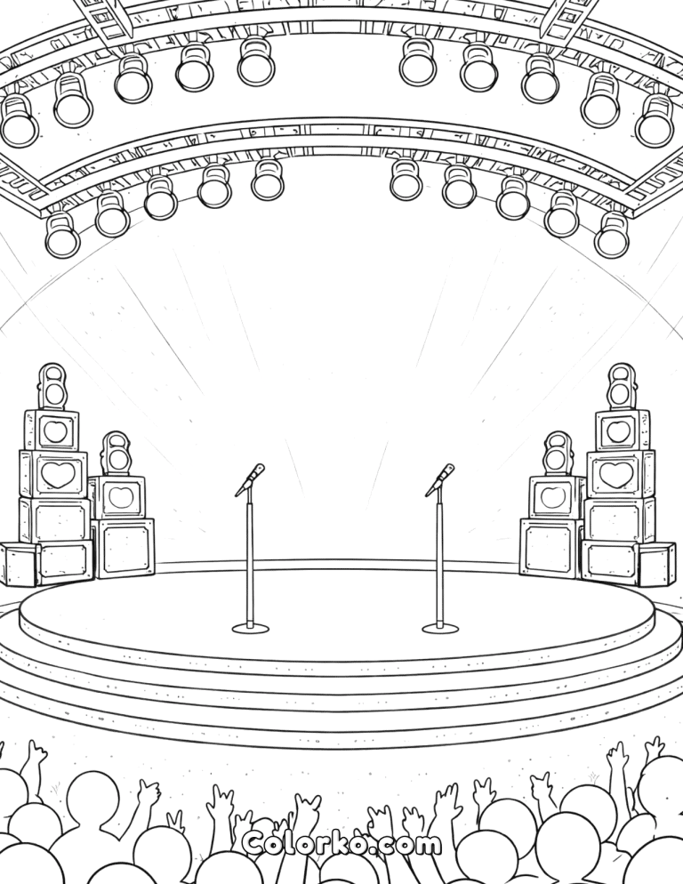 KPop Demon Hunters - Free Printable Coloring Pages