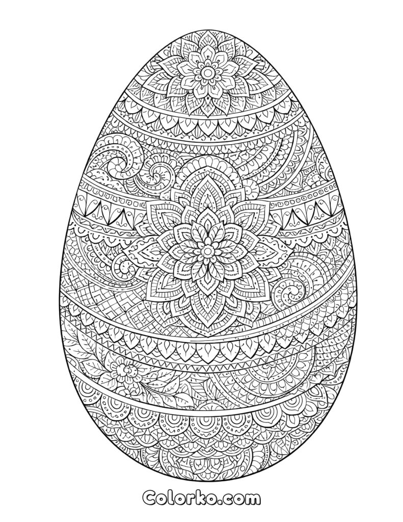 Mandalas & Patterns Coloring Pages