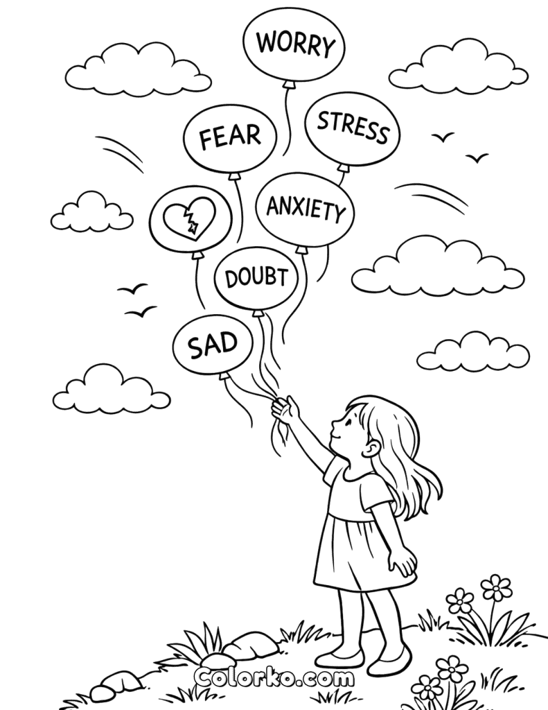 Snoopy Valentine Coloring Page for All Ages